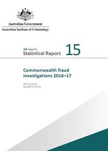 Commonwealth Fraud Investigations 2016–17 | Commonwealth Fraud ...