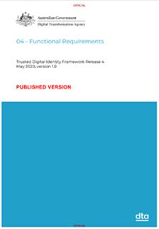 Trusted Digital Identity Framework | Commonwealth Fraud Prevention Centre