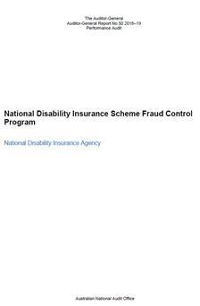 NDIS Fraud Control Program (Performance Audit) | Commonwealth Fraud ...
